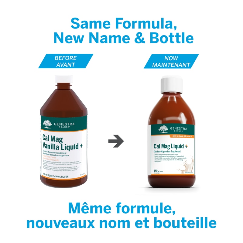 Cal Mag Liquid+ (formerly Cal Mag Vanilla Liquid +)